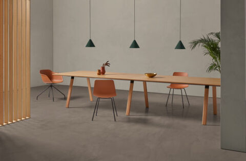 PLANIA contemporary table - Inclass - Fernando Moreno